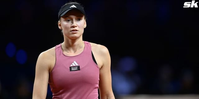 Elena Rybakina: "They got a kid to dip their hands in paint and start ...