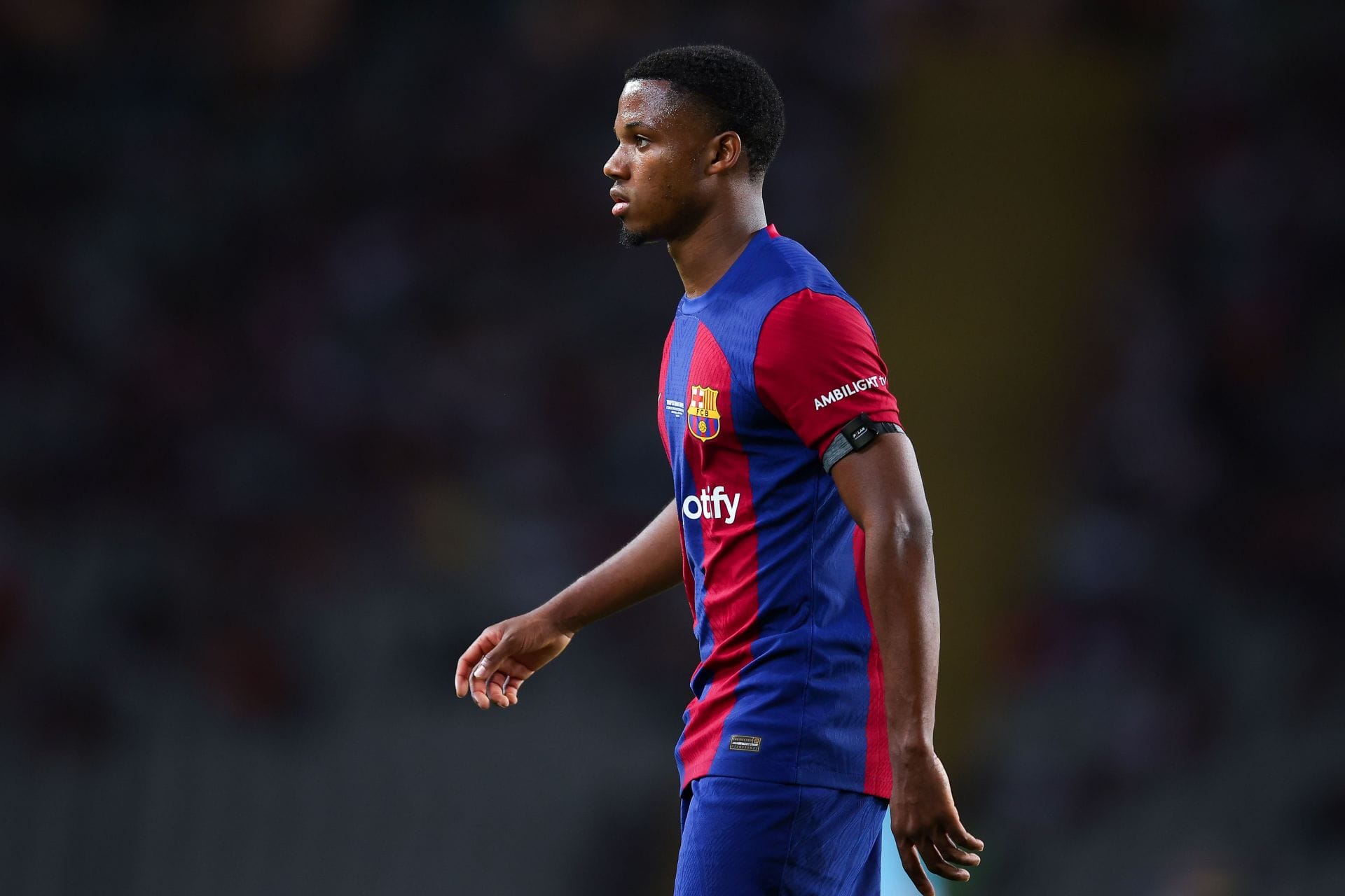 Barcelona attacker could follow Ansu Fati to exit door, showdown talks ...