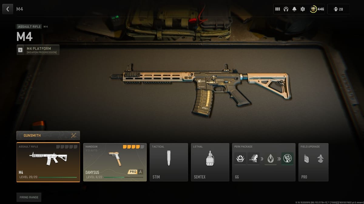 Modern Warfare 2: M4 weapon guide