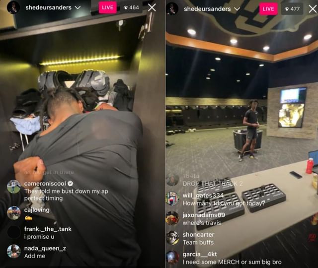 In Photos: Shedeur Sanders live tour of the locker room, "Future ...