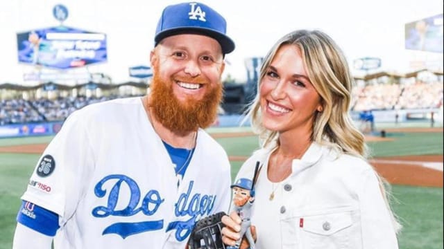 Justin Turner's wife Kourtney takes swing at umpire's polarizing strike ...