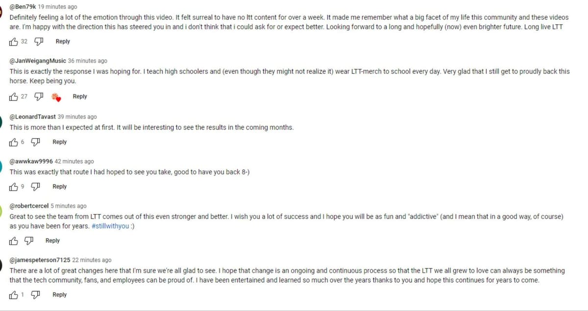 "Shame on you": Linus Sebastian responds to netizens allegedly ...