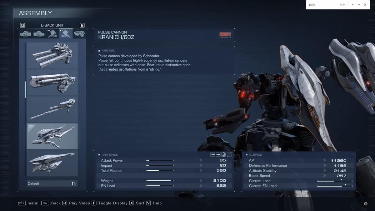 5 best pulse weapons in Armored Core 6