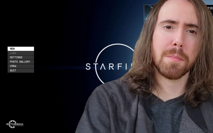 Asmongold opens up on Starfield's recent start screen controversy, says it won't be a "great" game