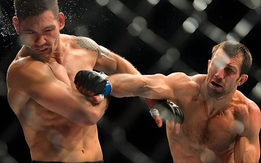 Late stoppage: Luke Rockhold vs. Chris Weidman and 4 other times UFC ...