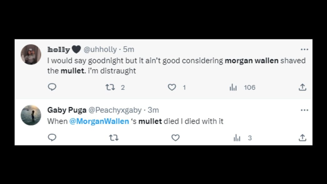 Did Morgan Wallen shave his mullet? New haircut pictures leave fans in ...