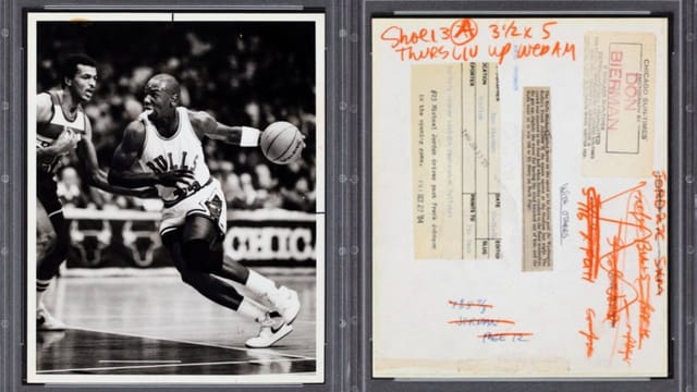 Historic Michael Jordan debut photo fetches jaw-dropping $175,000 in ...