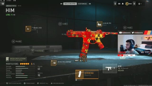 Best sniper-support loadout for M13C in Warzone 2