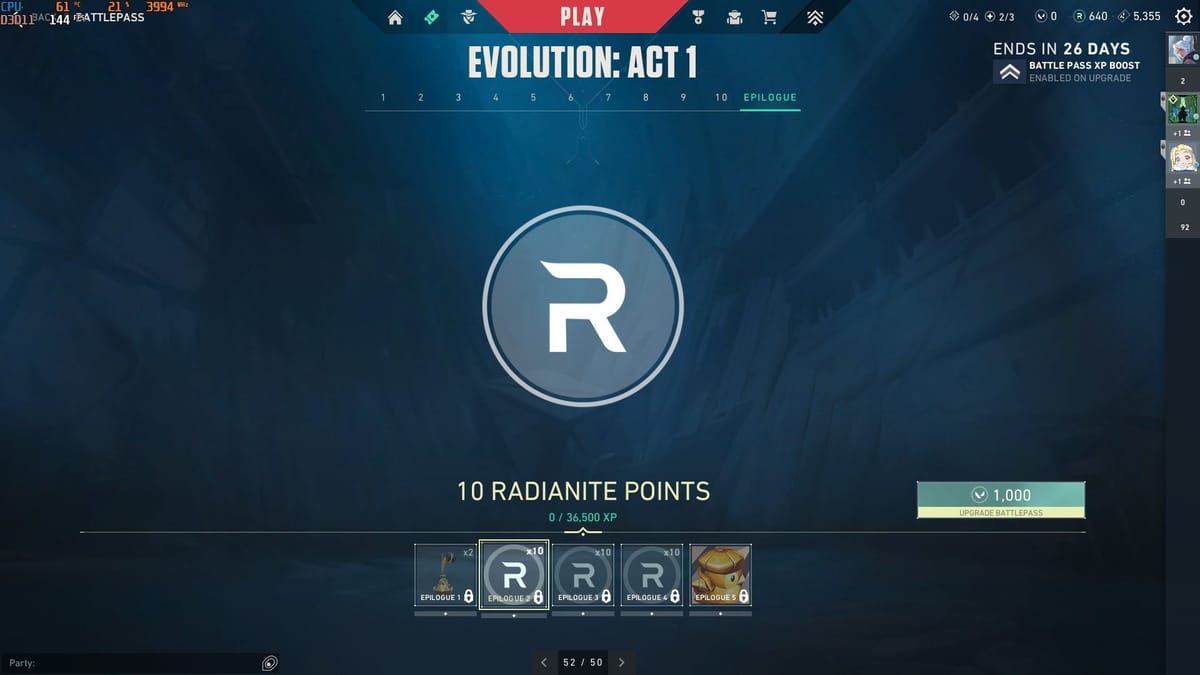How to get Radianite Points in Valorant