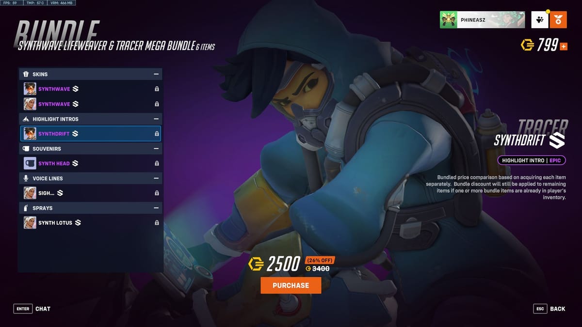 Overwatch 2 Item Shop rotation (August 29): Synthwave Lifeweaver ...