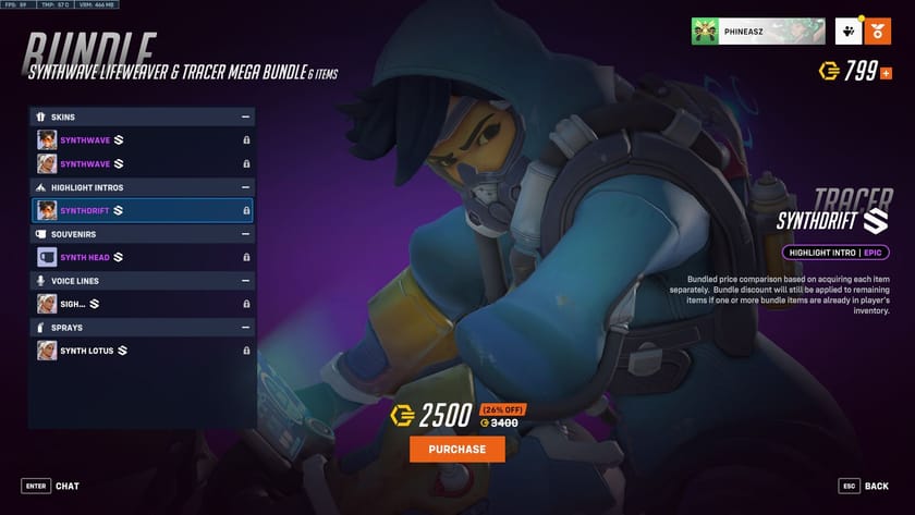 Overwatch 2 Item Shop rotation (August 29): Synthwave Lifeweaver ...