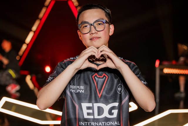 "I feel like next year will be better": EDward Gaming's ZmjjKK after their loss against LOUD in ...