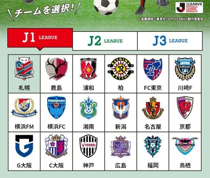 Spy x Family infliltrates J-league football in brand new collaboration