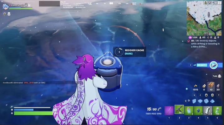 Fortnite: How to assist in recovering Combat Caches