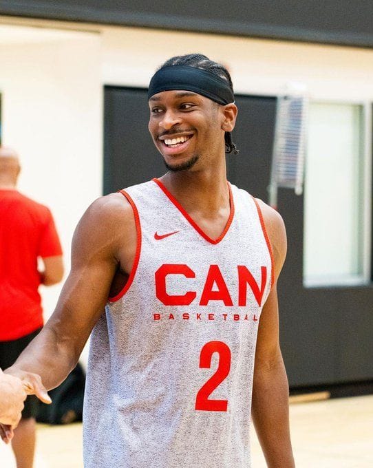 In photos: Team Canada players Shai Gilgeous-Alexander, Jamal Murray ...
