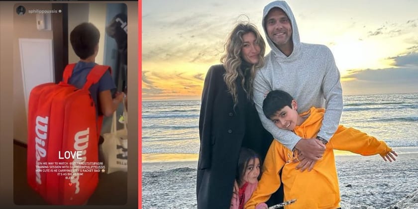 Tsitsipas news: "How cute, it's as big as him" - Coach Mark ...