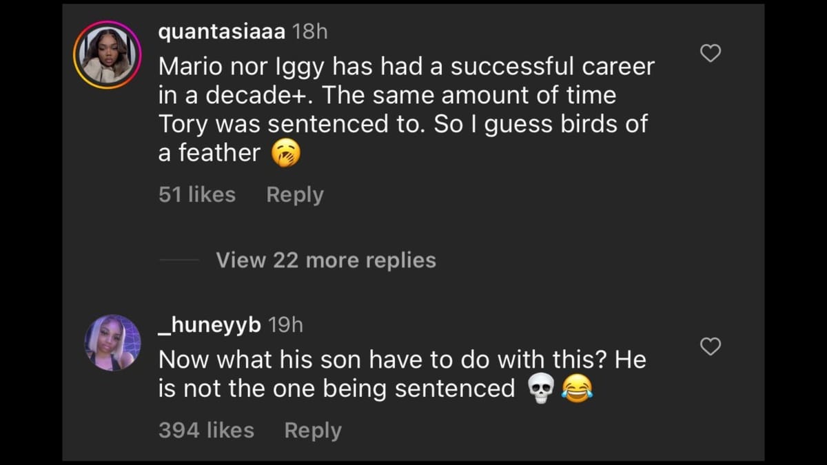 What did Mario say about Tory Lanez? Singer's letter of support for ...