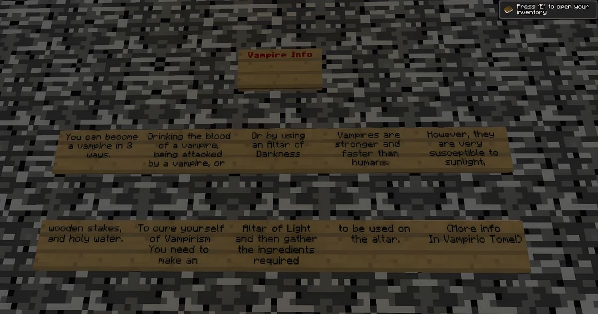 Top 3 Minecraft Vampire servers