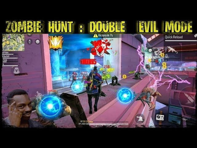 Zombie Hunt: New Free Fire OB41 update Zombie Hunt Double Evil mode ...