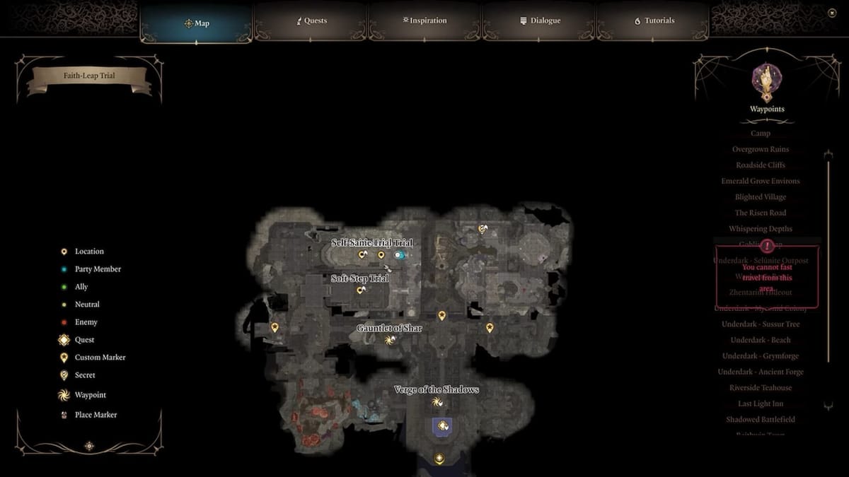 Baldur's Gate 3 Shadowfell guide: Location, when to enter, and more