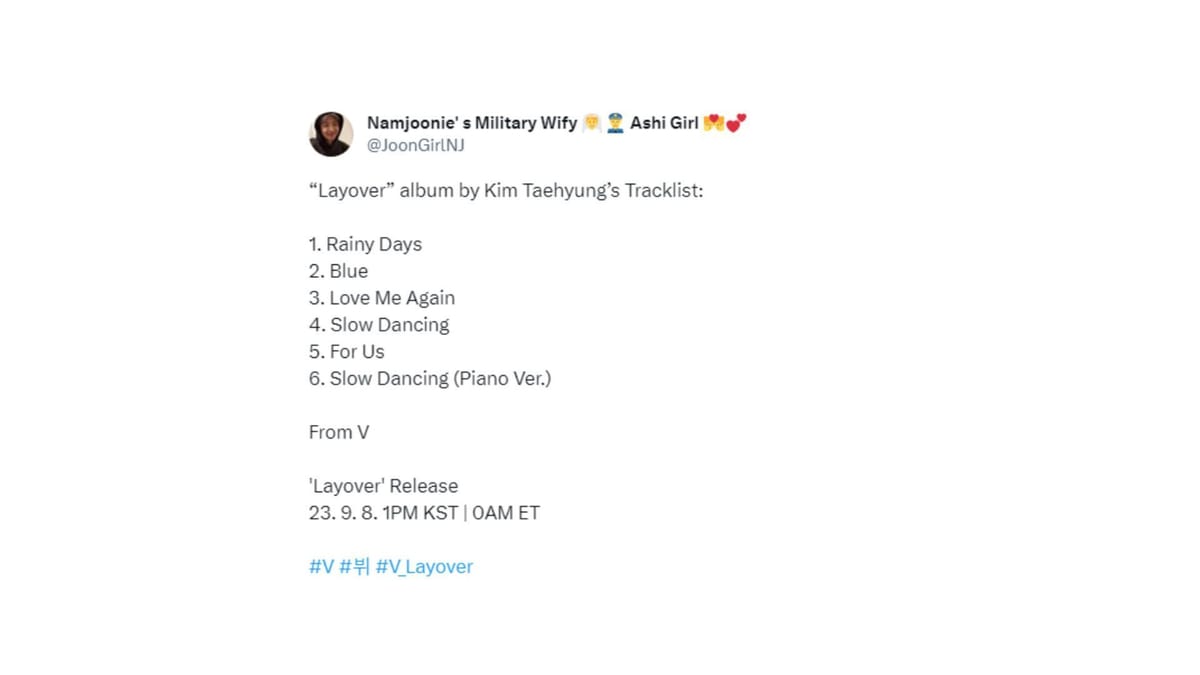 “I’m so excited”: BTS’ V’s fans express excitement as Rainy Days singer ...