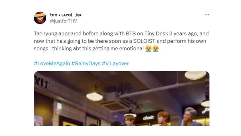 “I’m so excited”: BTS’ V’s fans express excitement as Rainy Days singer joins artist launching ...