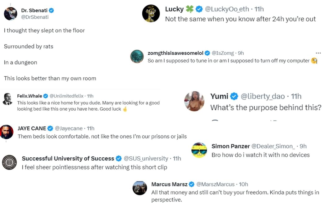 Andrew Tate's 24-hour jail cell recreation live stream: Controversial ...