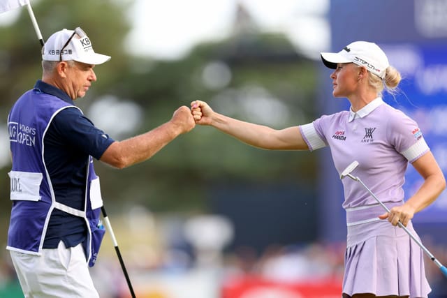 Who is Charley Hull’s caddie? Exploring the English golfer’s bagman