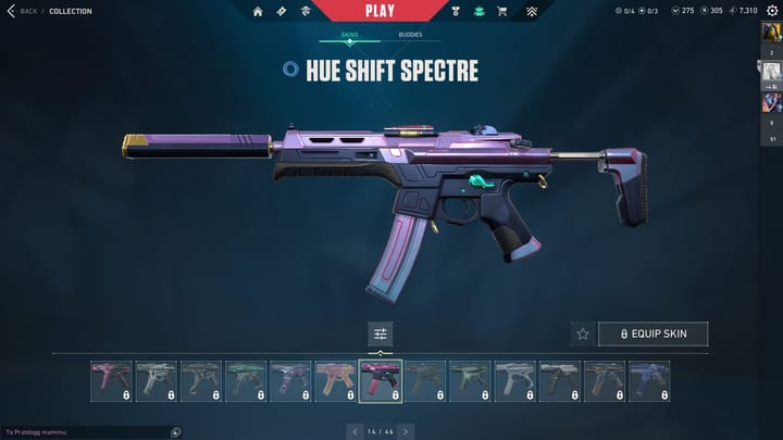 Valorant Spectre tier list: All skins ranked from best to worst