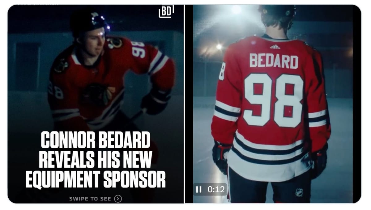 Which stick will Connor Bedard use in 2023? Blackhawks star picks ...