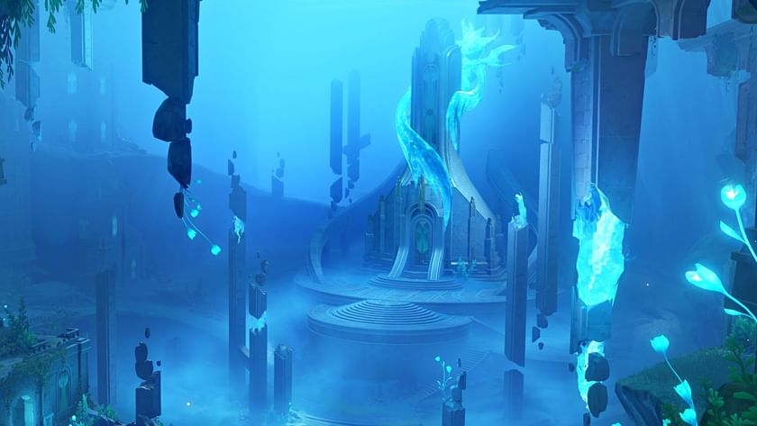 Genshin Impact underwater exploration: Currents, recovery orb, echoing ...