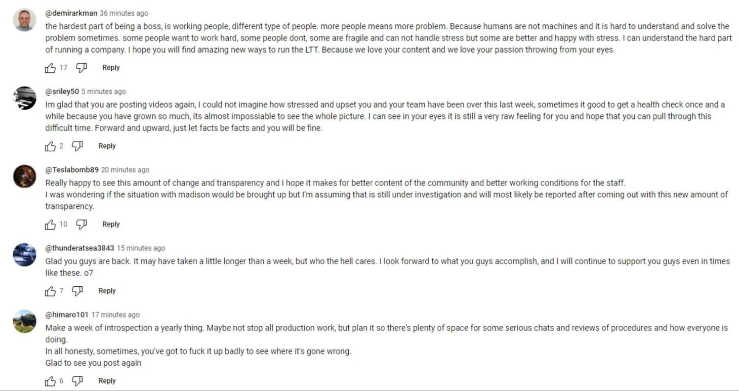 "Shame on you": Linus Sebastian responds to netizens allegedly "harassing, bullying, and ...