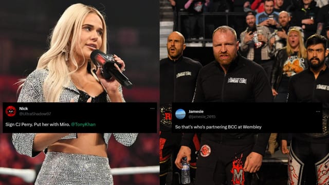 "Sign CJ Perry,""So that's who's partnering BCC at Wembley" - Fans ...