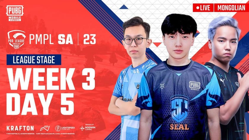 PMPL 2023 Fall South Asia League Stage: Overall standings, finalists ...