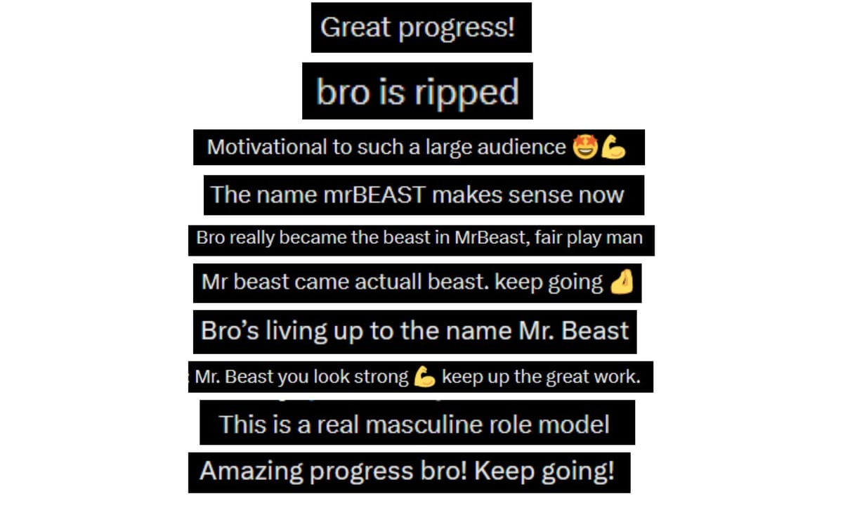 MrBeast: “Living up to the name” - MrBeast‘s incredible body ...