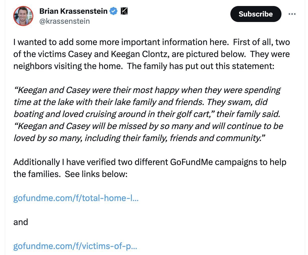 Plum house explosion GoFundMe: Fundraisers raise over $40,000 for victims