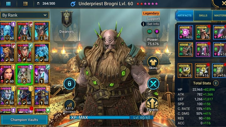 Raid Shadow Legends: Champions tier list (August 2023)