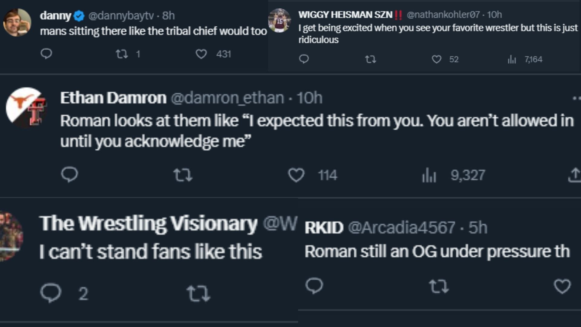 WWE Universe furious after Roman Reigns gets mobbed by fans on his tour bus