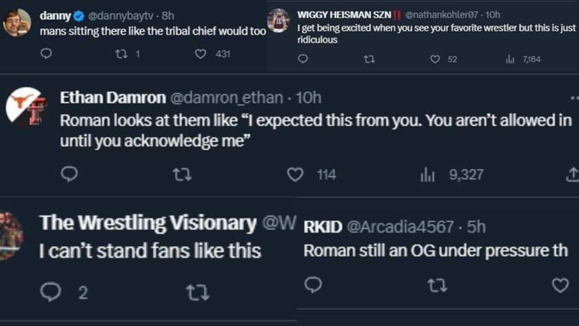 WWE Universe furious after Roman Reigns gets mobbed by fans on his tour bus