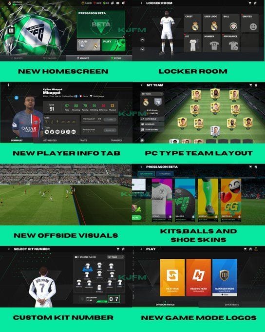 All new features in EA FC Mobile Beta