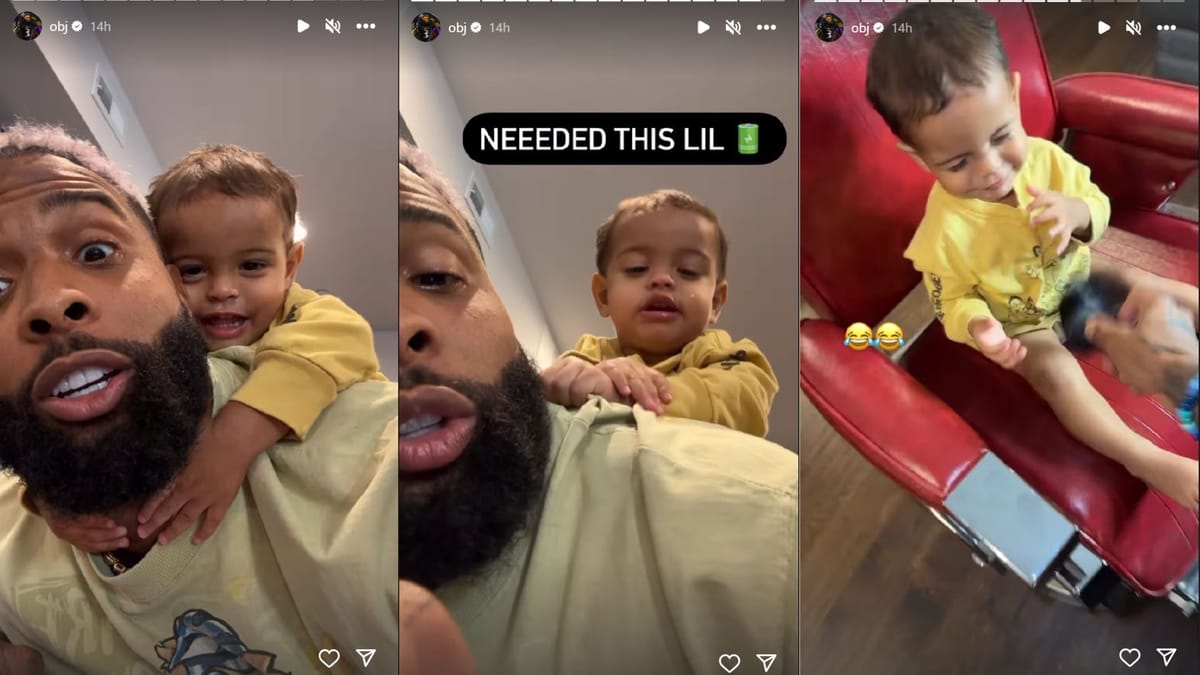 IN PHOTOS: Odell Beckham Jr gives fans sneak peek into personal life as ...