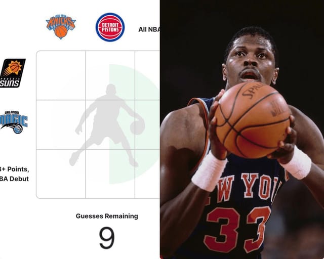 NBA Crossover Grid answers for today August 3: Knicks and Pistons stars ...
