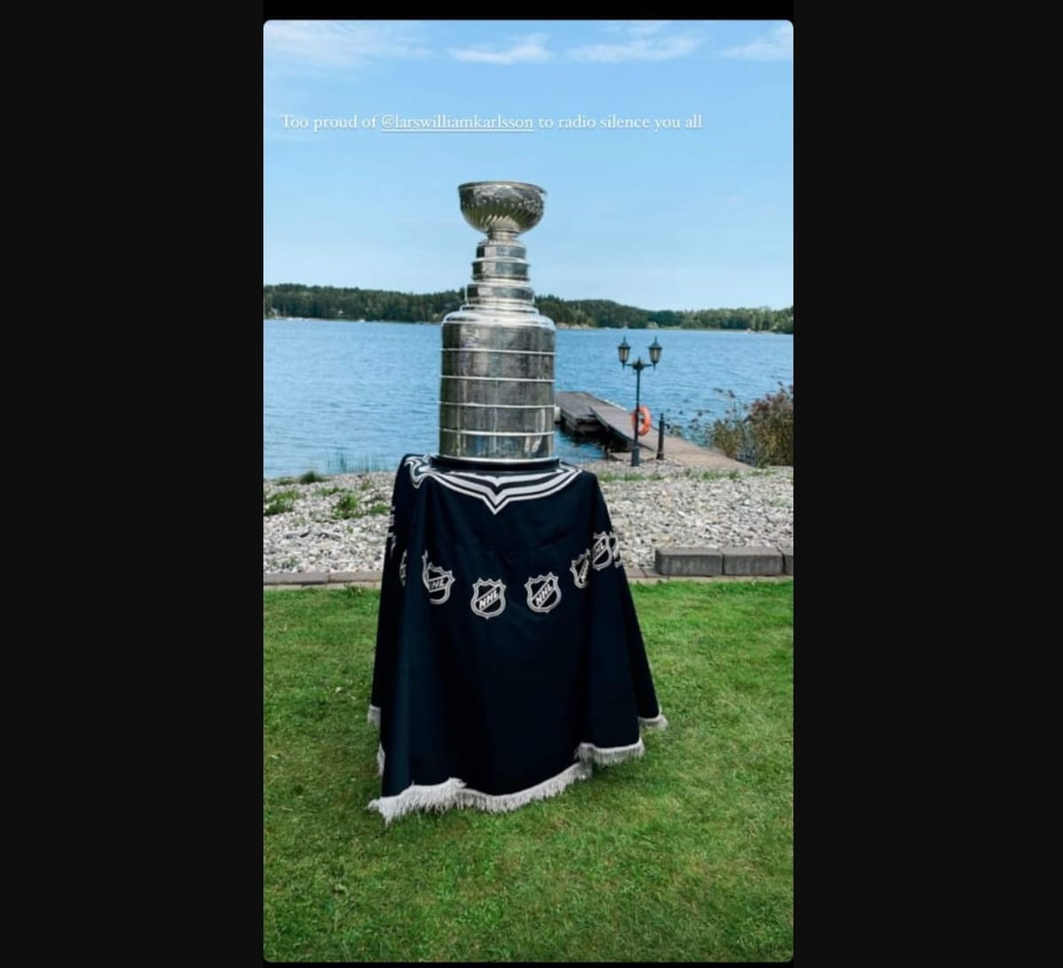 IN PHOTOS: Alex Wennberg and his wife Felicia join William Karlsson's ...