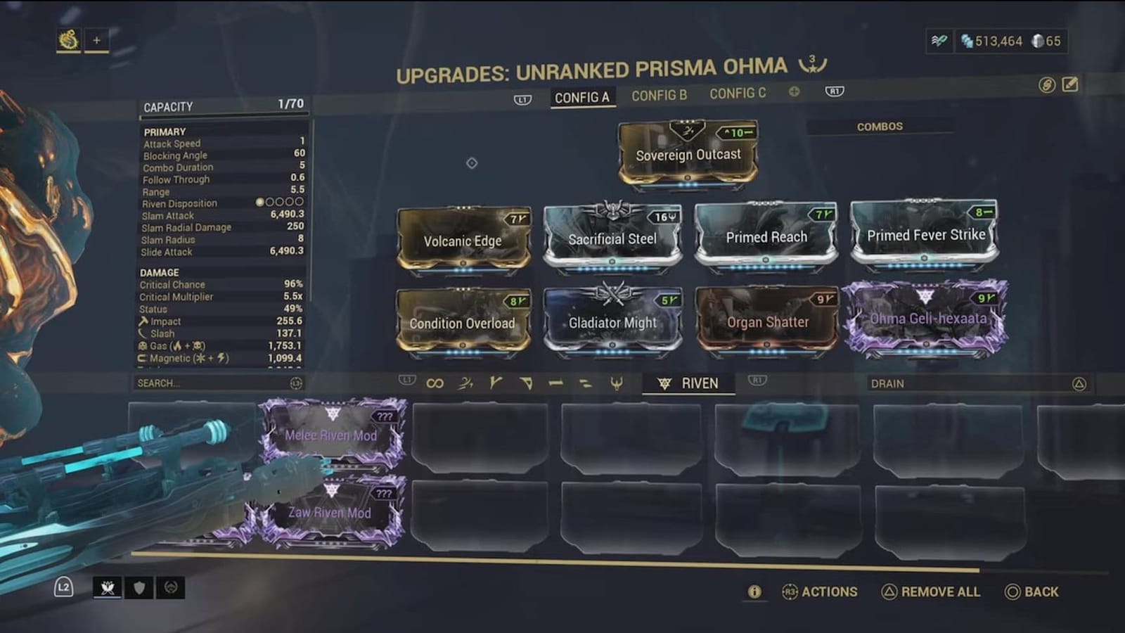 Warframe Prisma Ohma build guide: Drop location, recommended mods, and more