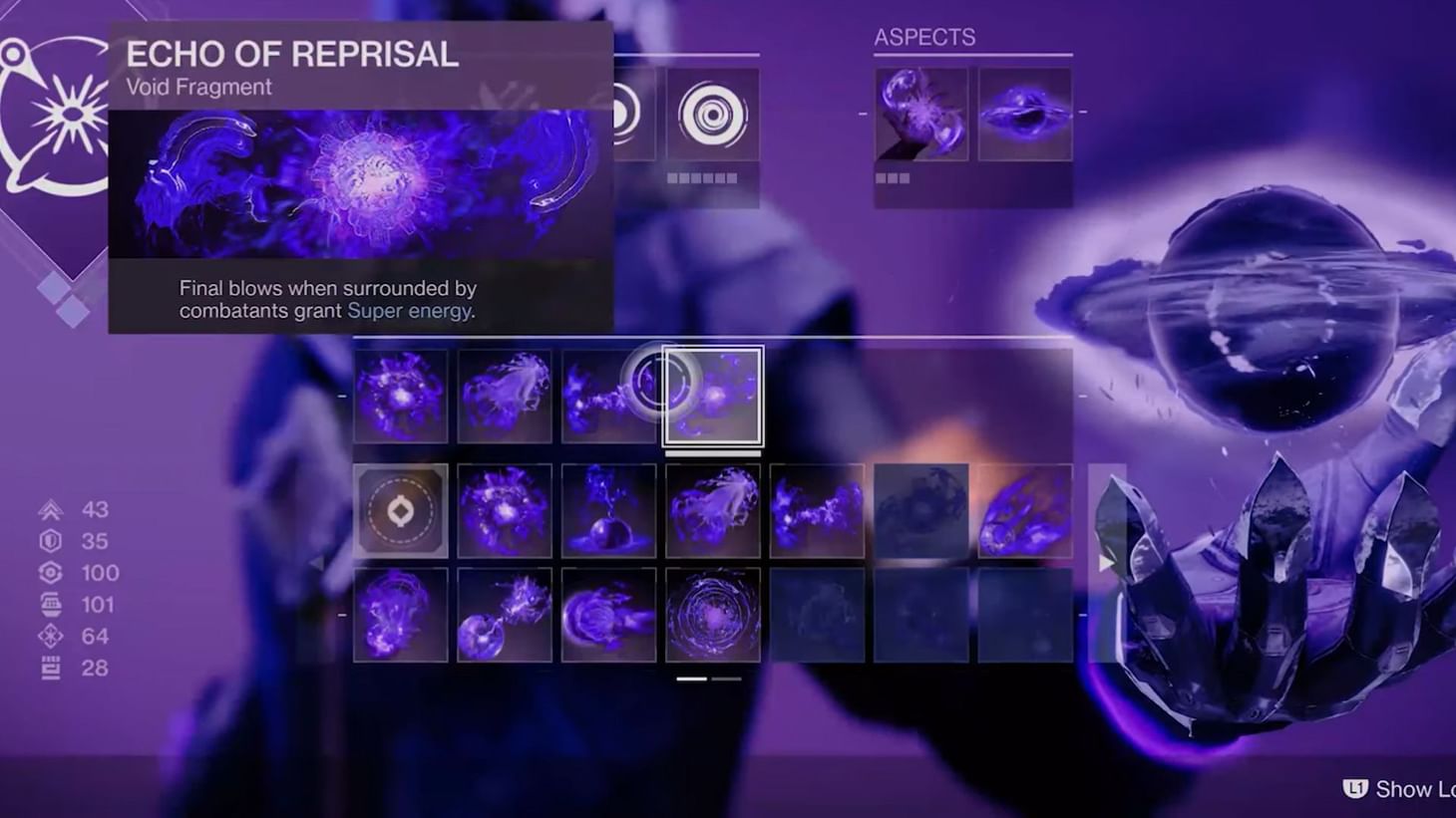 5 Best Destiny 2 Void Fragments for Titans