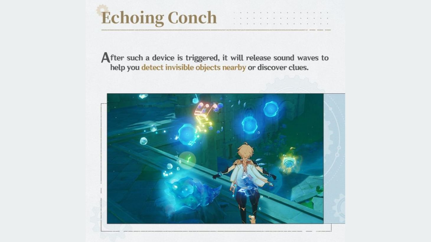 Genshin Impact underwater exploration: Currents, recovery orb, echoing conches, and more