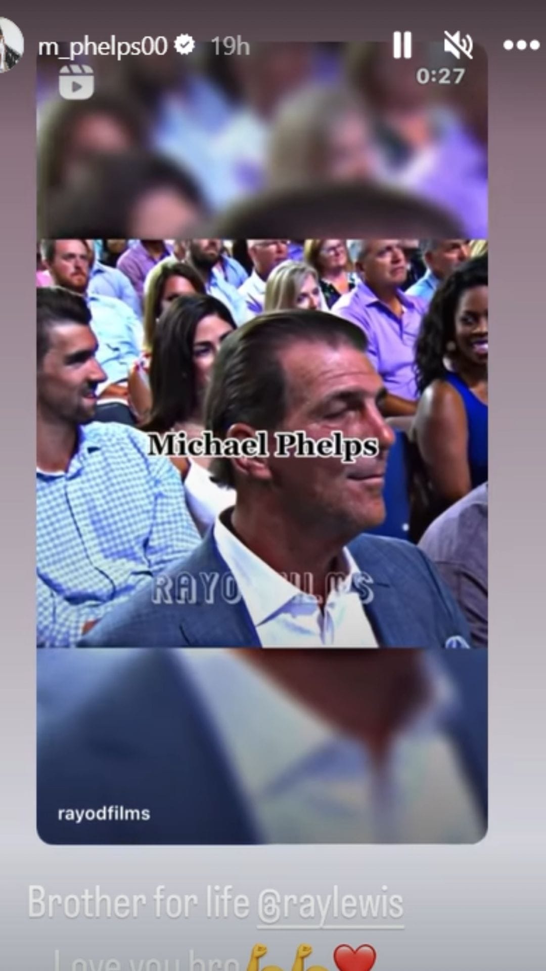 "Love you bro” - Michael Phelps shares a heartfelt message from long ...