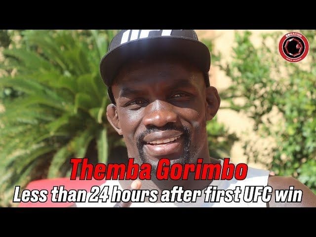 FACT Check: Is Themba Gorimbo the first Zimbabwean UFC fighter?
