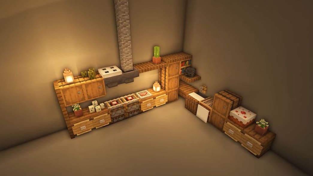 10 Best Minecraft Kitchen Ideas and Designs in 2025