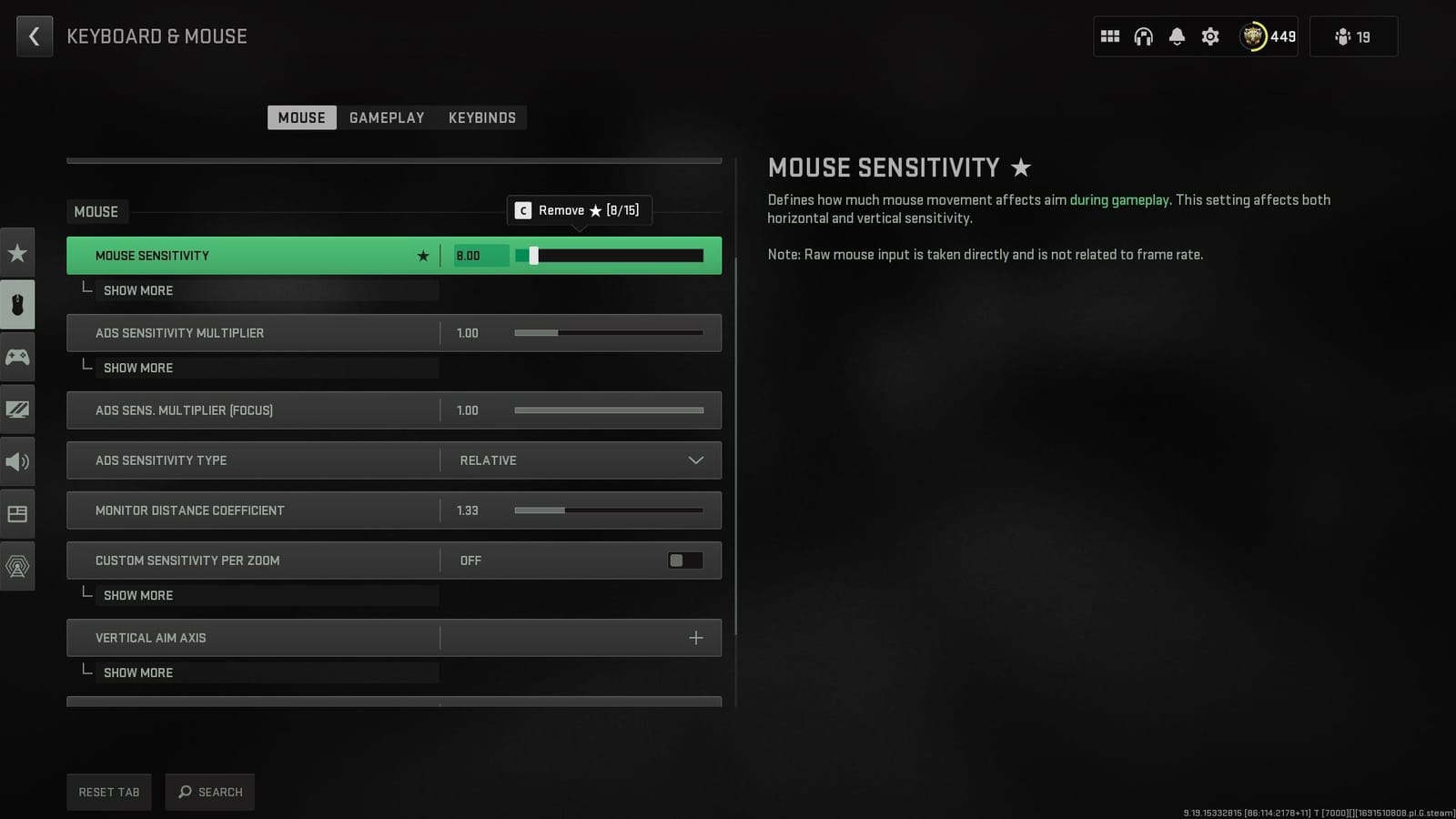 Best mouse and keyboard settings for Warzone 2 Season 5: Sensitivity ...
